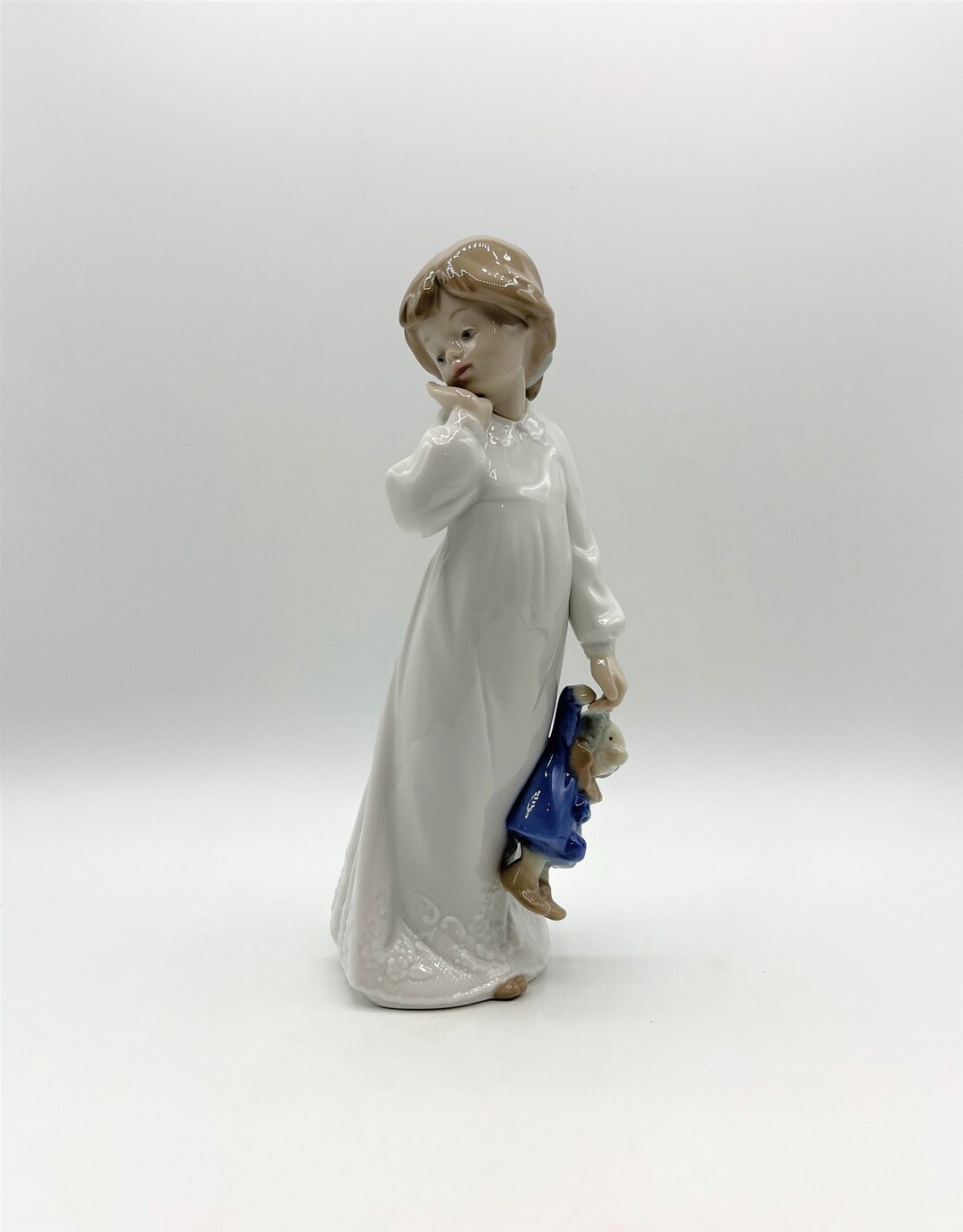 Lladro NAO Figurine My Rag Doll Hand Made in Spain by Lladro 1989 Girl ...