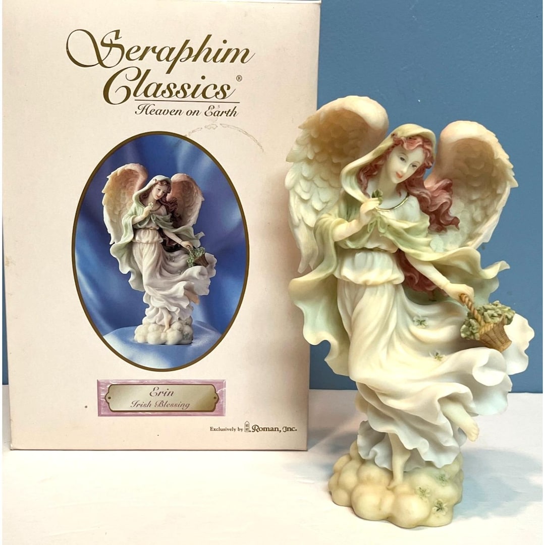 Seraphim Classics Angel Figurine Erin Irish Blessing Collectible With ...