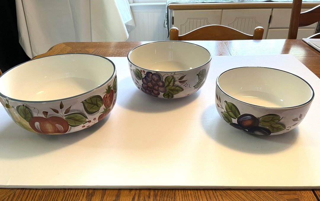 Black Forest Fruits China Bowls by Heritage Mints. Choose One Large ...