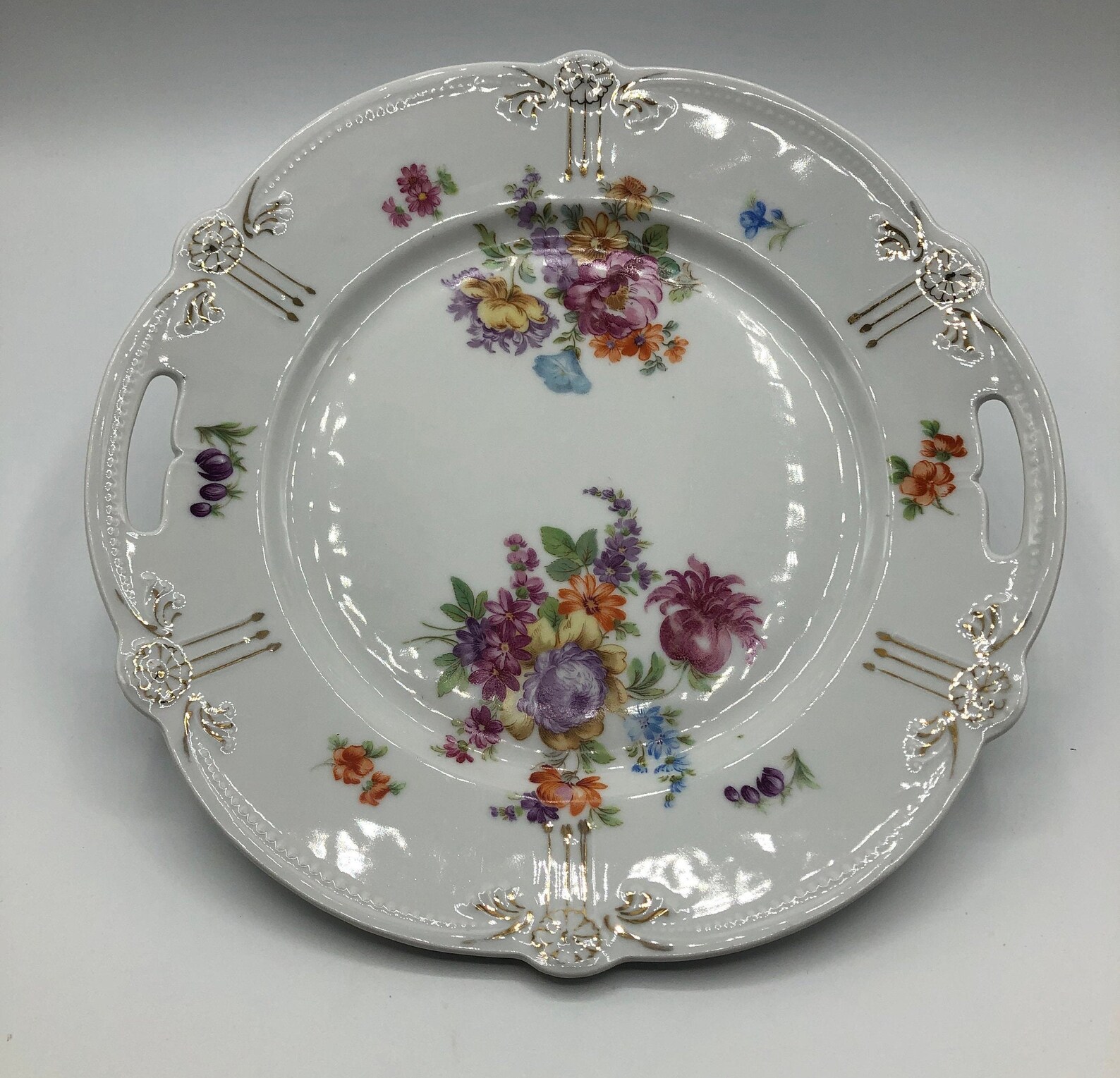 Early 1940's Fine China Plate Made in Germany With Double | Etsy