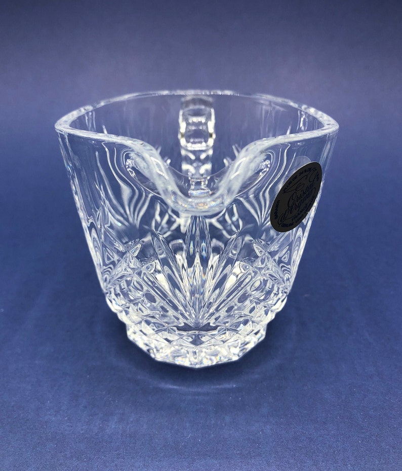 Cristal D'arques 24% Lead Crystal Creamer, Made in France. Beautifully ...