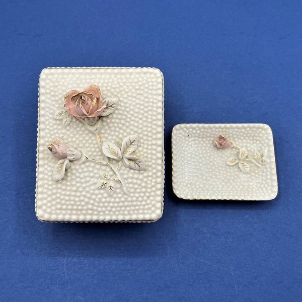 Rose Trinket Box - Etsy