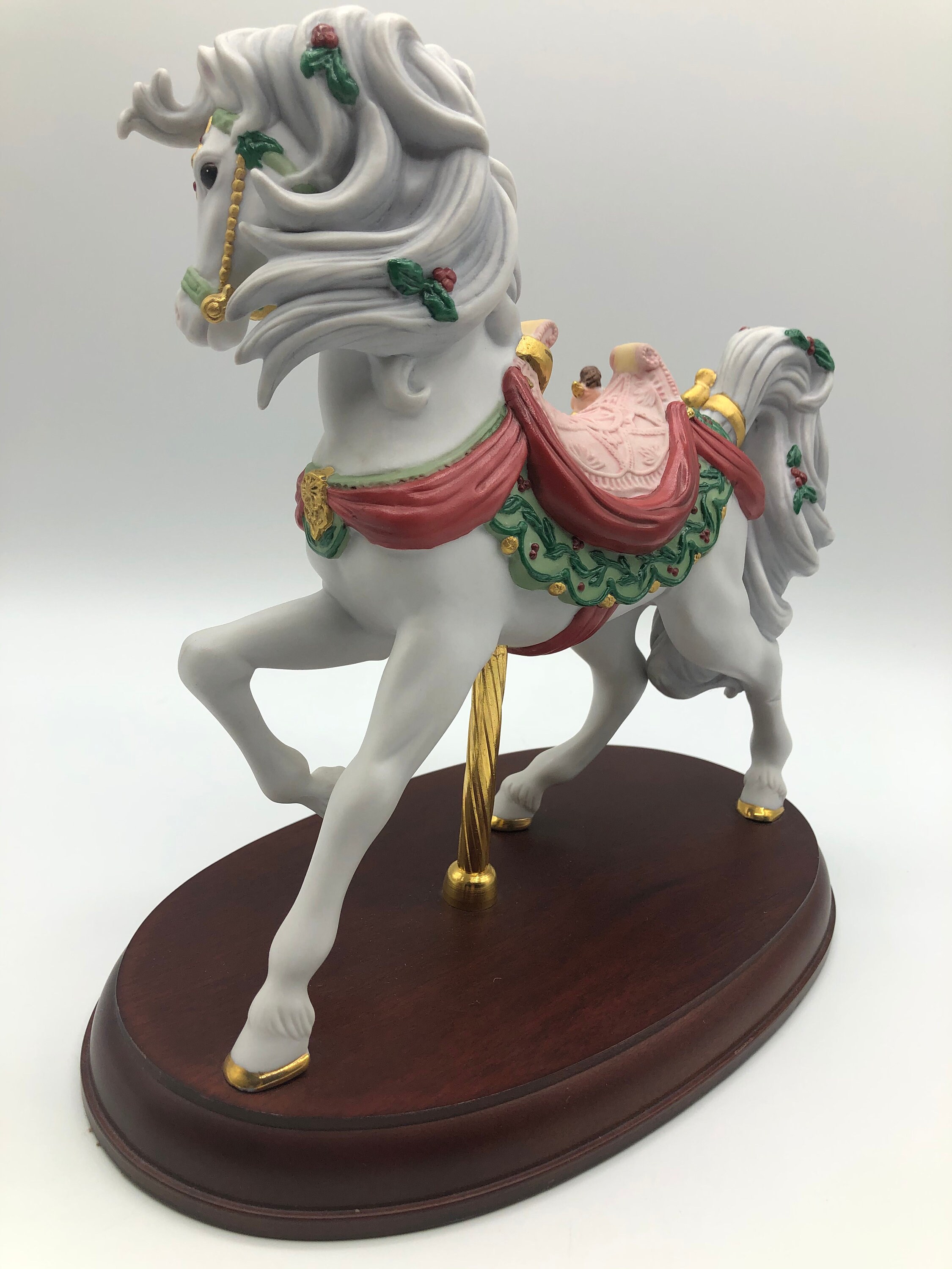 Rare Vintage Lenox Christmas Carousel Horse Legacy Edition | Etsy