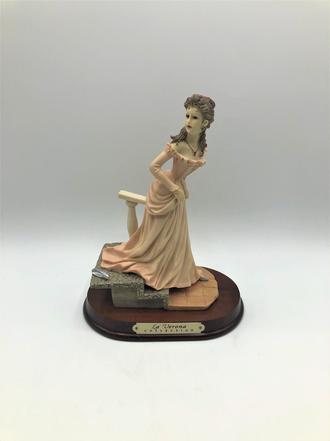 La Verona Collection Figurine. Lovely Lady Looses Her Slipper on the ...