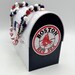 Boston Red Sox Stadia Tins Toolbox Purse Snack Box W Red Fabric Lining ...