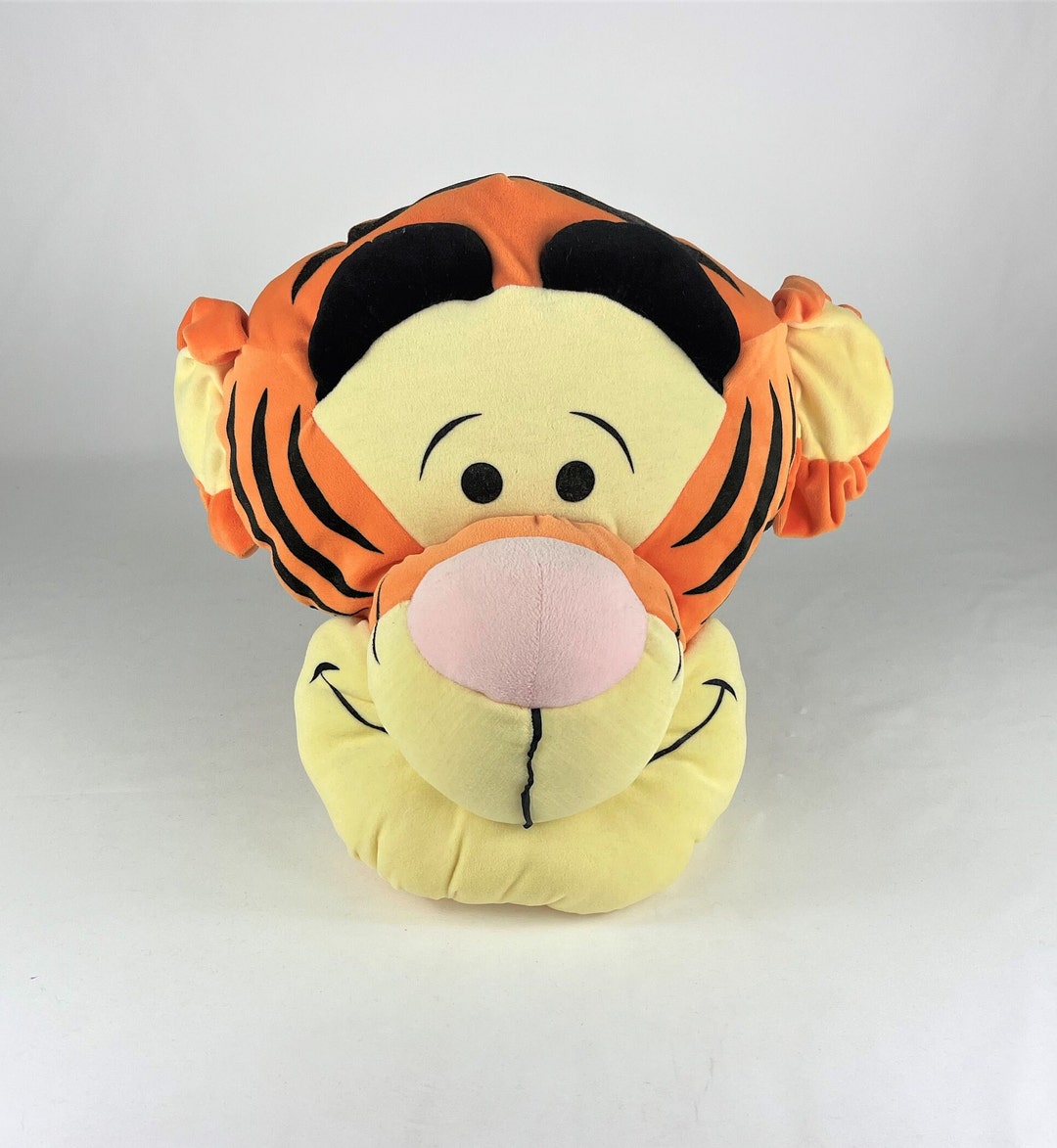 Disney Tigger Face Plush Pillow, Winnie the Pooh and Friends 16 X 16 - Etsy