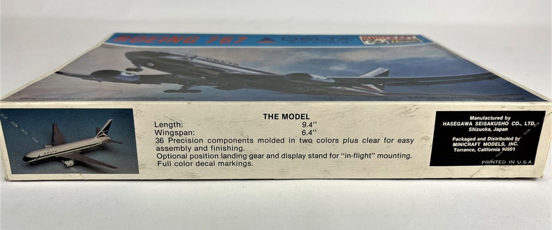 Delta Air Lines Boeing 767 Model Kit 1:200 Scale Complete Kit - Etsy