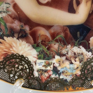 Dearest Kiss From Romantic Victorian Keepsakes Plate Collection 1992 by ...
