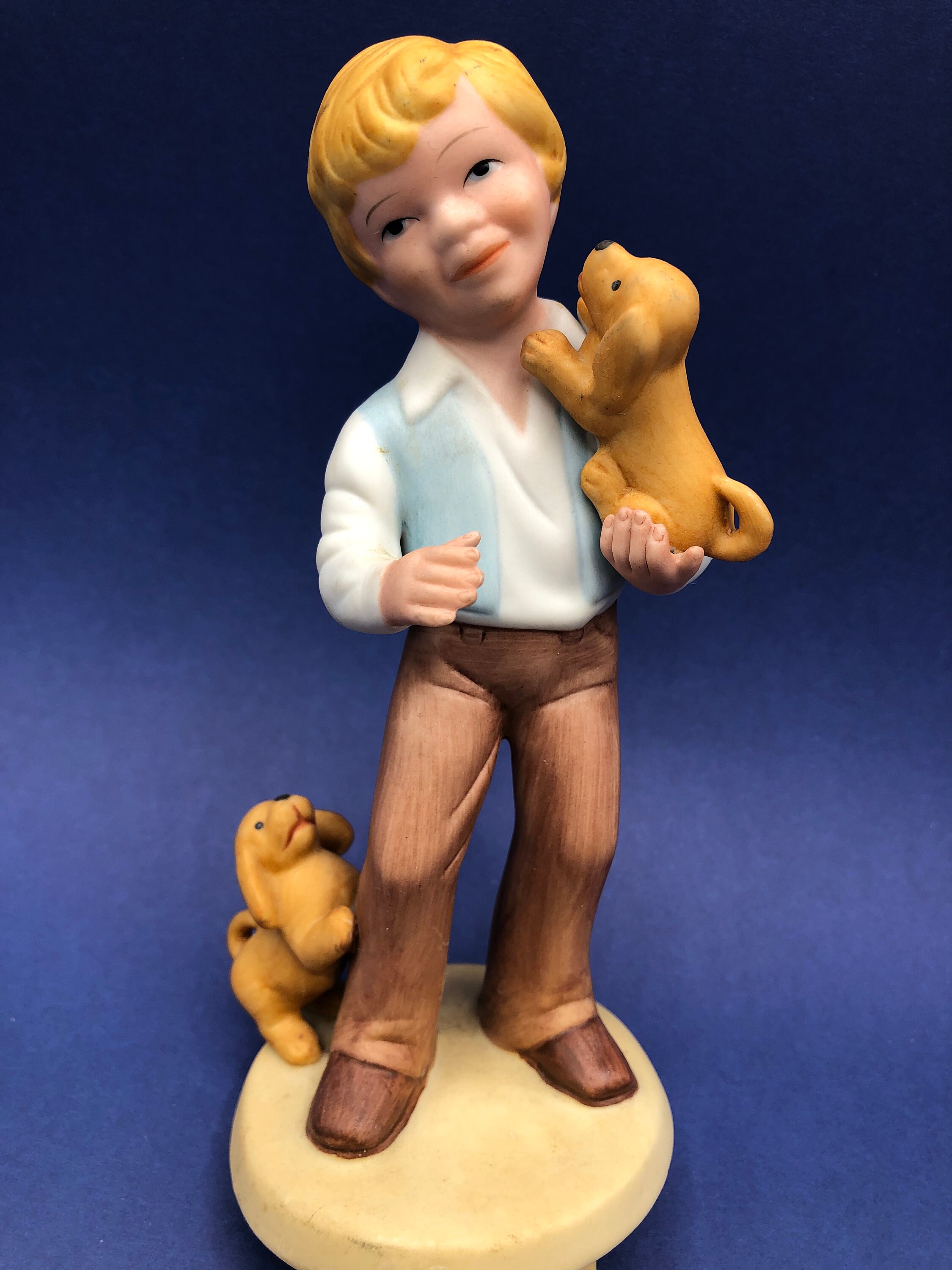 Avon best Friends Figurine Boy With Two Adorable | Etsy