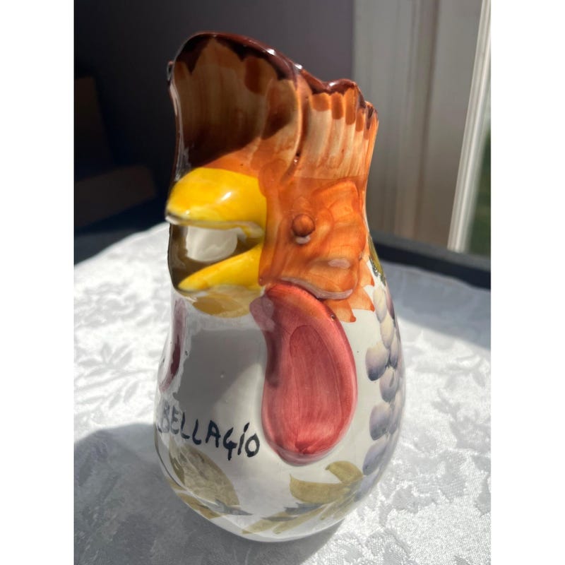 Rooster Pitcher - Etsy