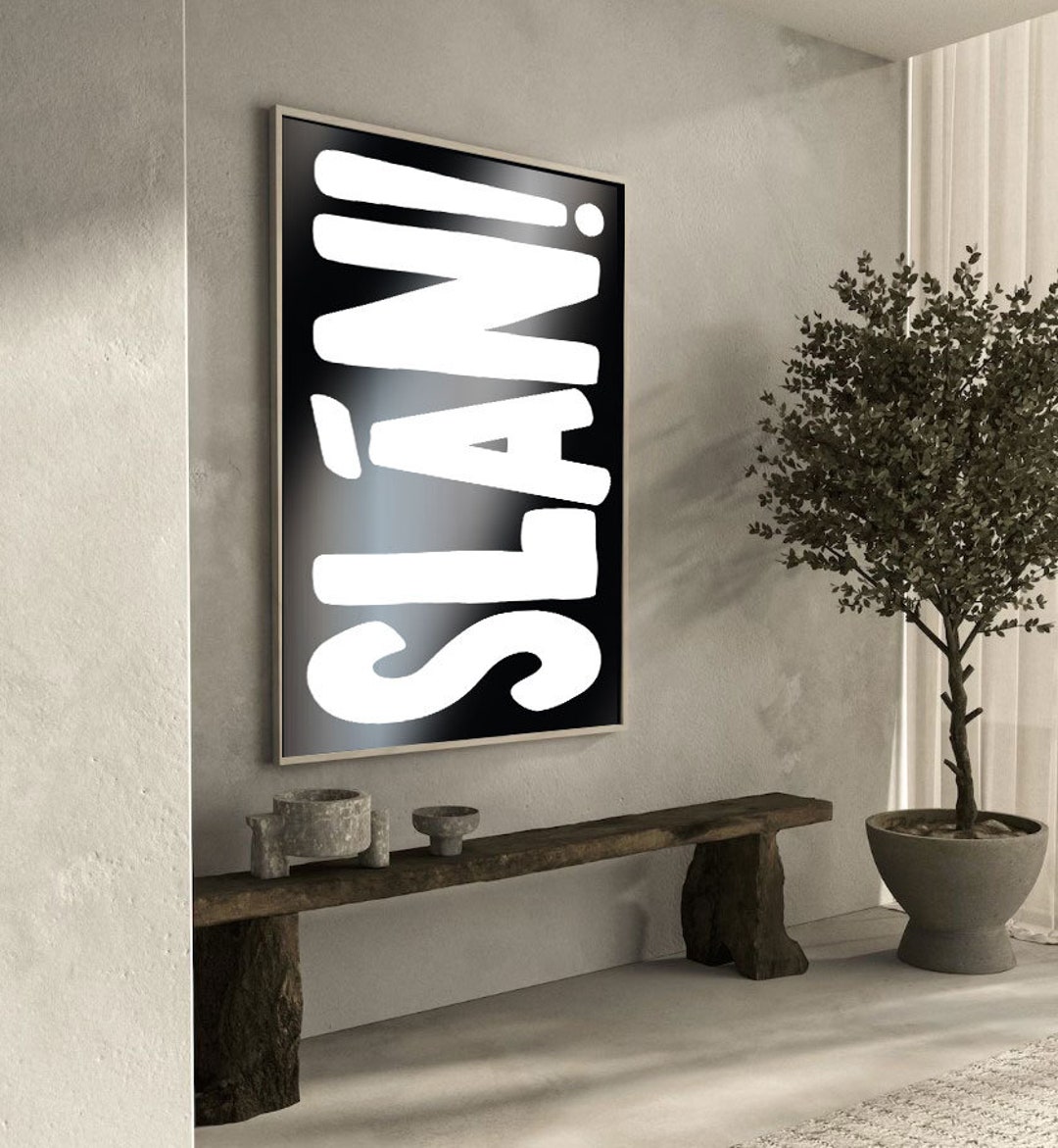 SLÁN! POSTER - Etsy