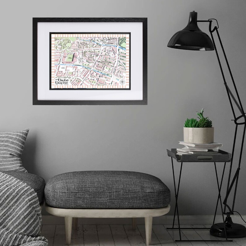 A3 Croke Park Map as Gaeilge - Etsy