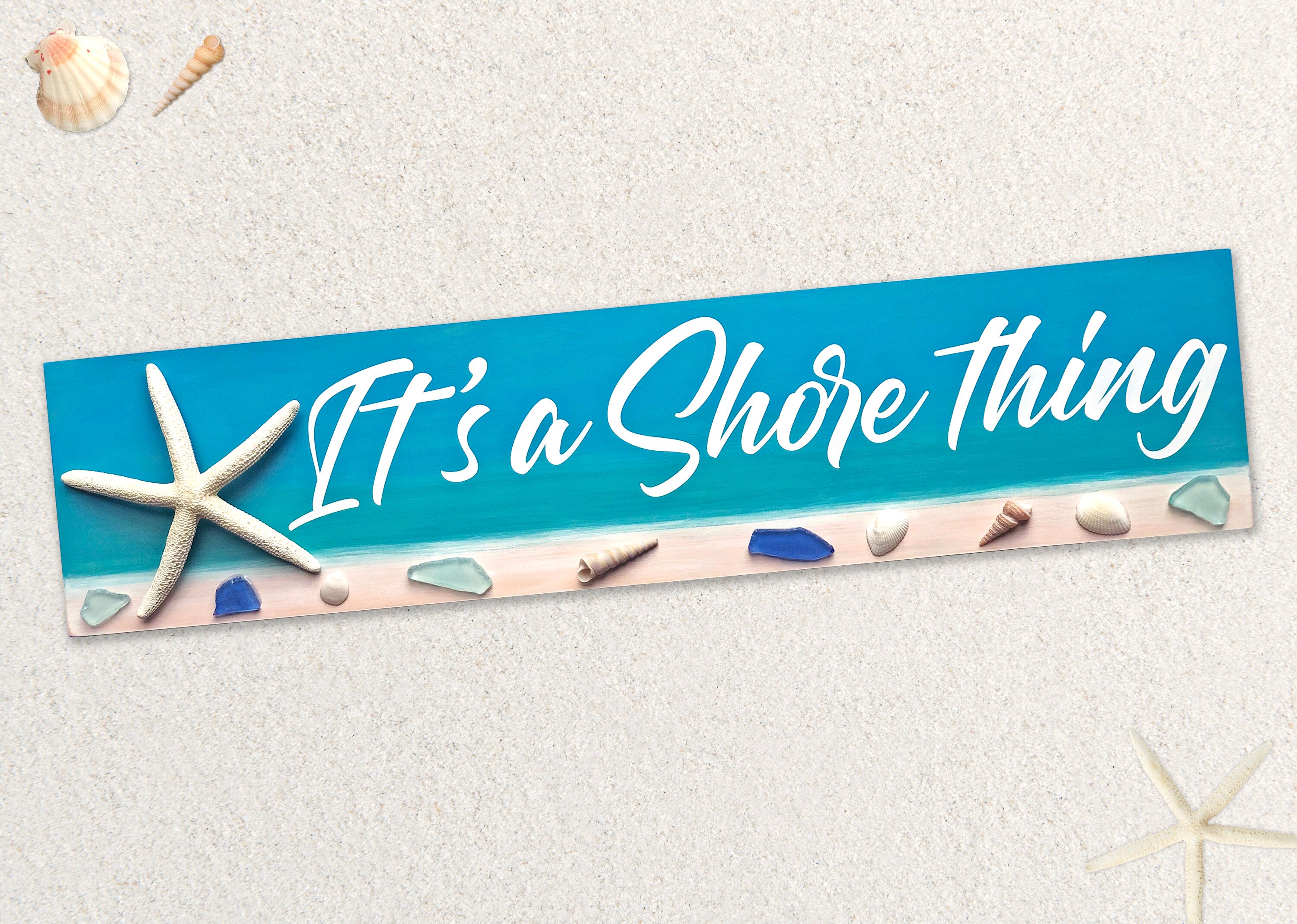 It's a Shore Thing Beach Sign Beach Decor Coastal Decor - Etsy