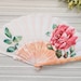 Red Rose Hand Painted Fan, Spanish Hand Fan - Etsy