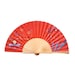 Red Abstract Hand Fan, Stylish Hand Fan, Custom Hand Fan, Bride Hand ...