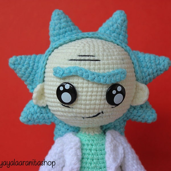 Crochet Rick and Morty Doll - Etsy