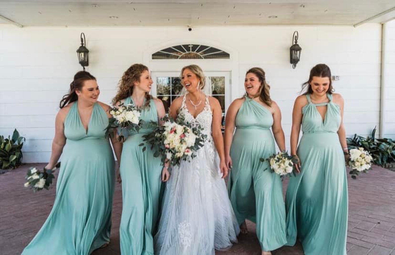 Sage Green Infinity Dress for Bridesmaid,convertible Dress,infinity ...