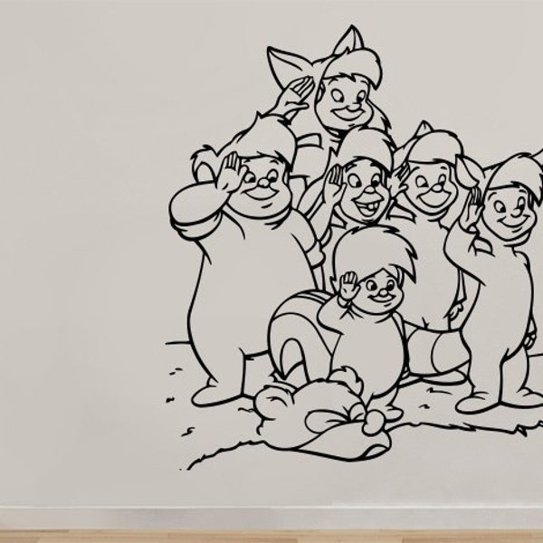 Peter Pan Wall Decal - Etsy