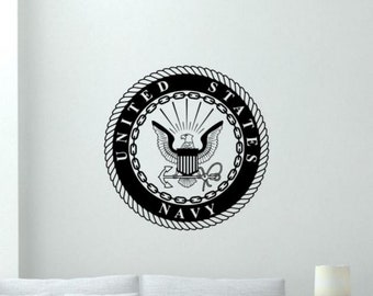 United States Navy Logo Vinyl Decal - Etsy