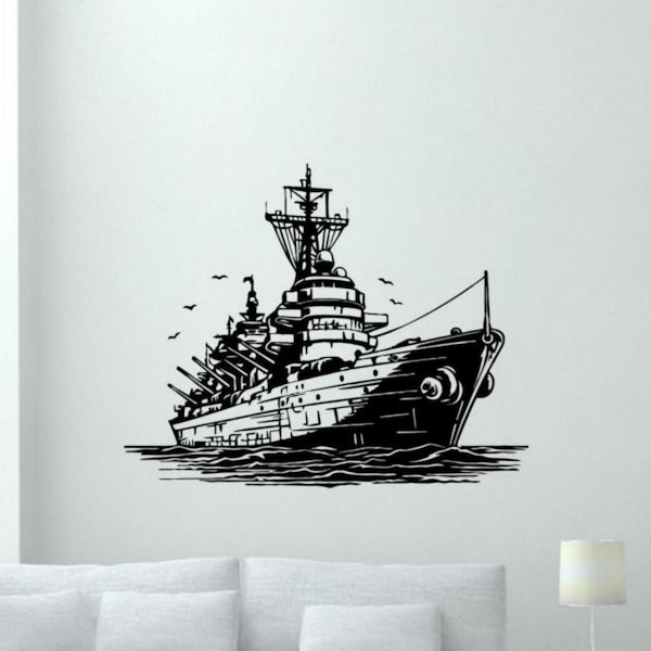 Us Navy Ship Decals - Etsy