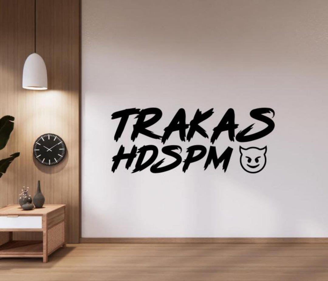 Trakas Hdspm Wall Decal Vinyl Sticker Wall Art Decor Stencil Poster ...