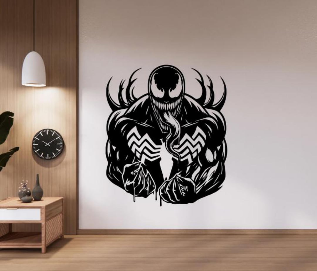 Venom Wall Decal Vinyl Sticker Carnage Superhero Wall Art Kids Decor ...