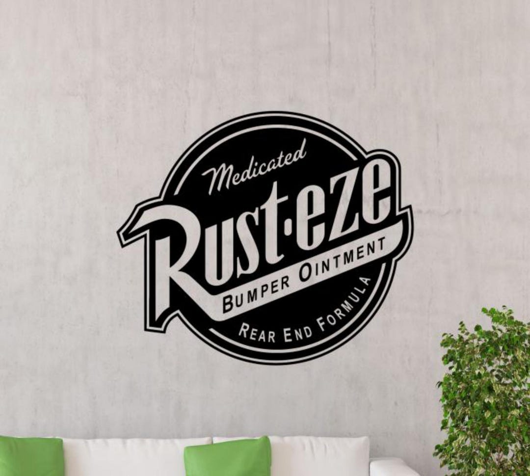 Rusteze Wall Sticker Vinyl Decal Car Wall Art Gift Kids Decor Sign One ...