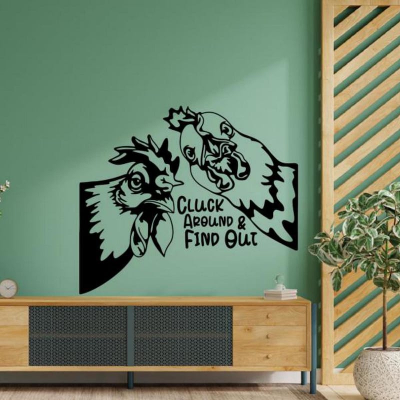 Funny Wall Decal - Etsy