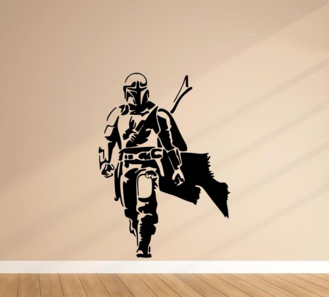 Mandalorian Decal Wall Vinyl Sticker Sign This is the Way Wall Art ...