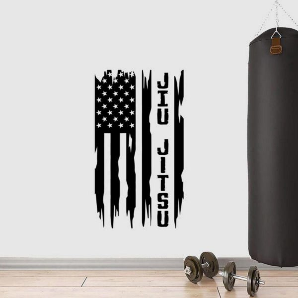 Jiu Jitsu Wall Decal - Etsy