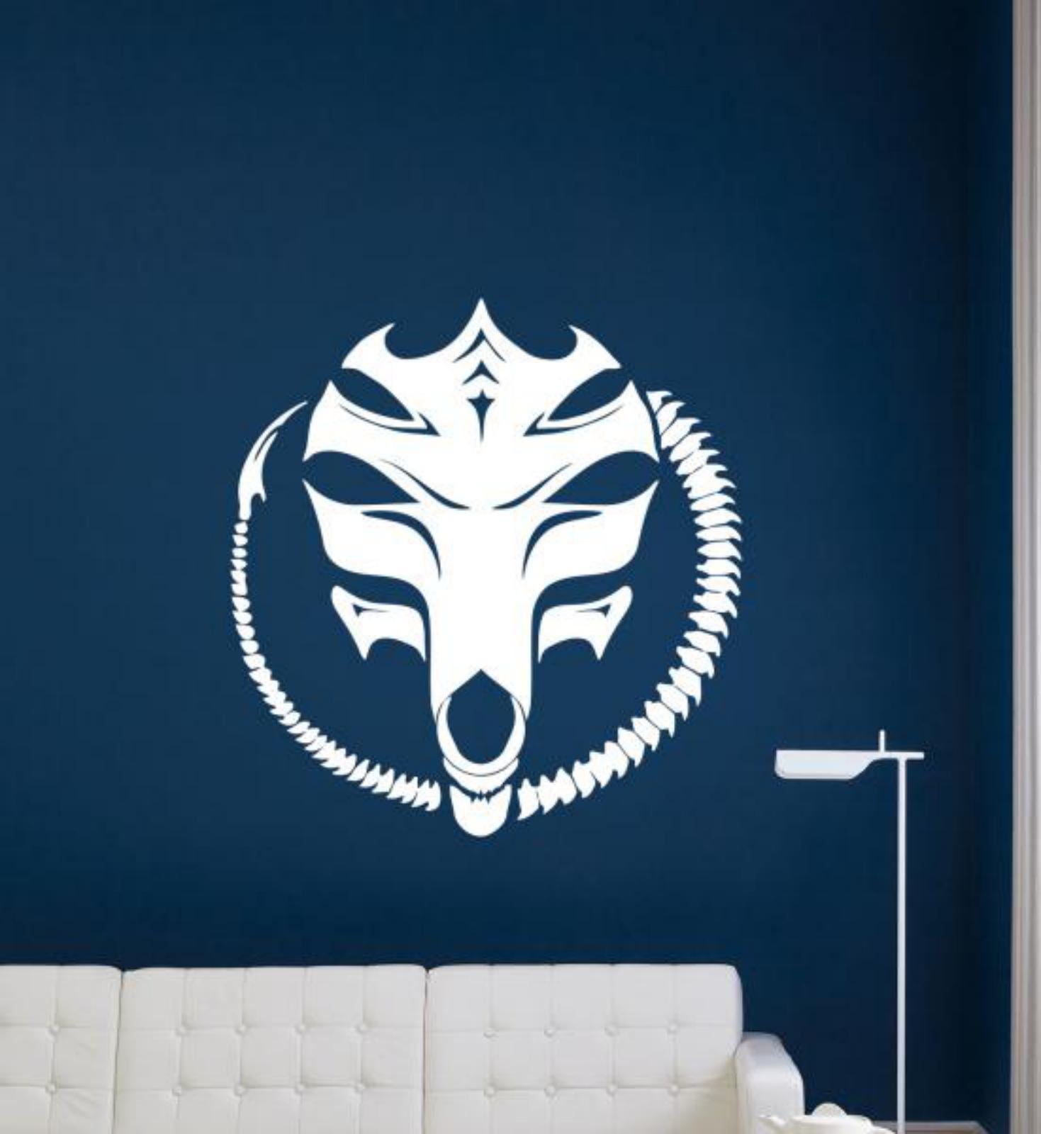 Xenomorph Queen Alien Head Wall Decal Vinyl Sticker Wall Art Decor ...