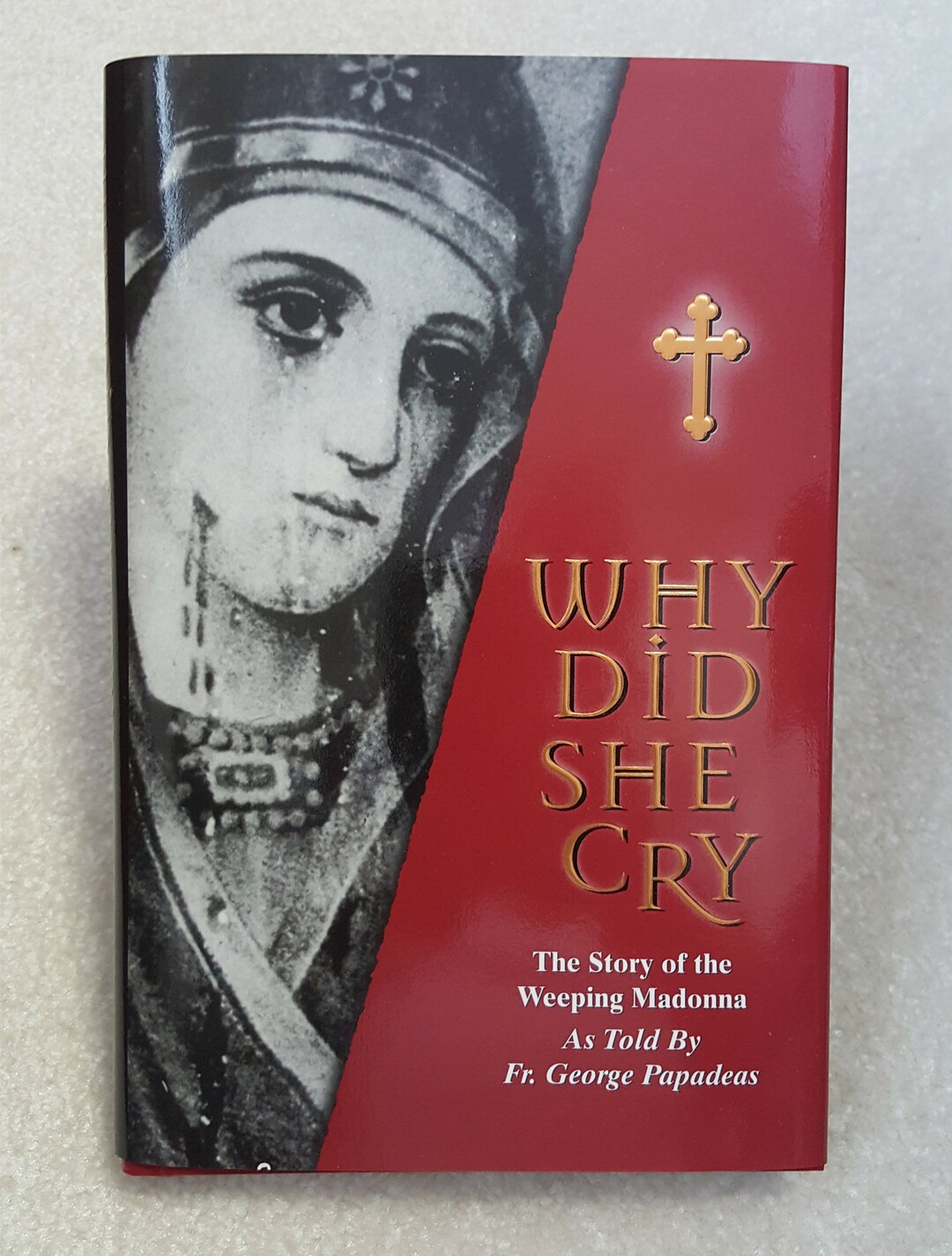 True Story of the Weeping Madonna Miracle Titled "why Did She Cry" - Etsy