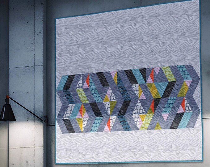 Radiant Waves Quilt Pattern by Zen Chic - Brigitte Heitland - Makes 61 ...