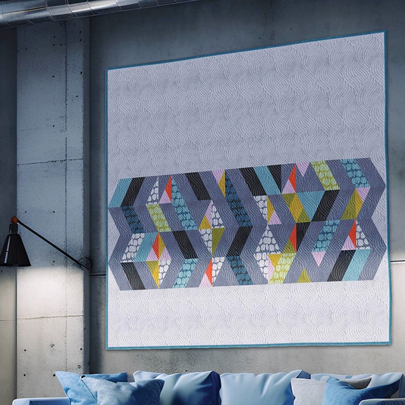 Wave Quilt Pattern - Etsy