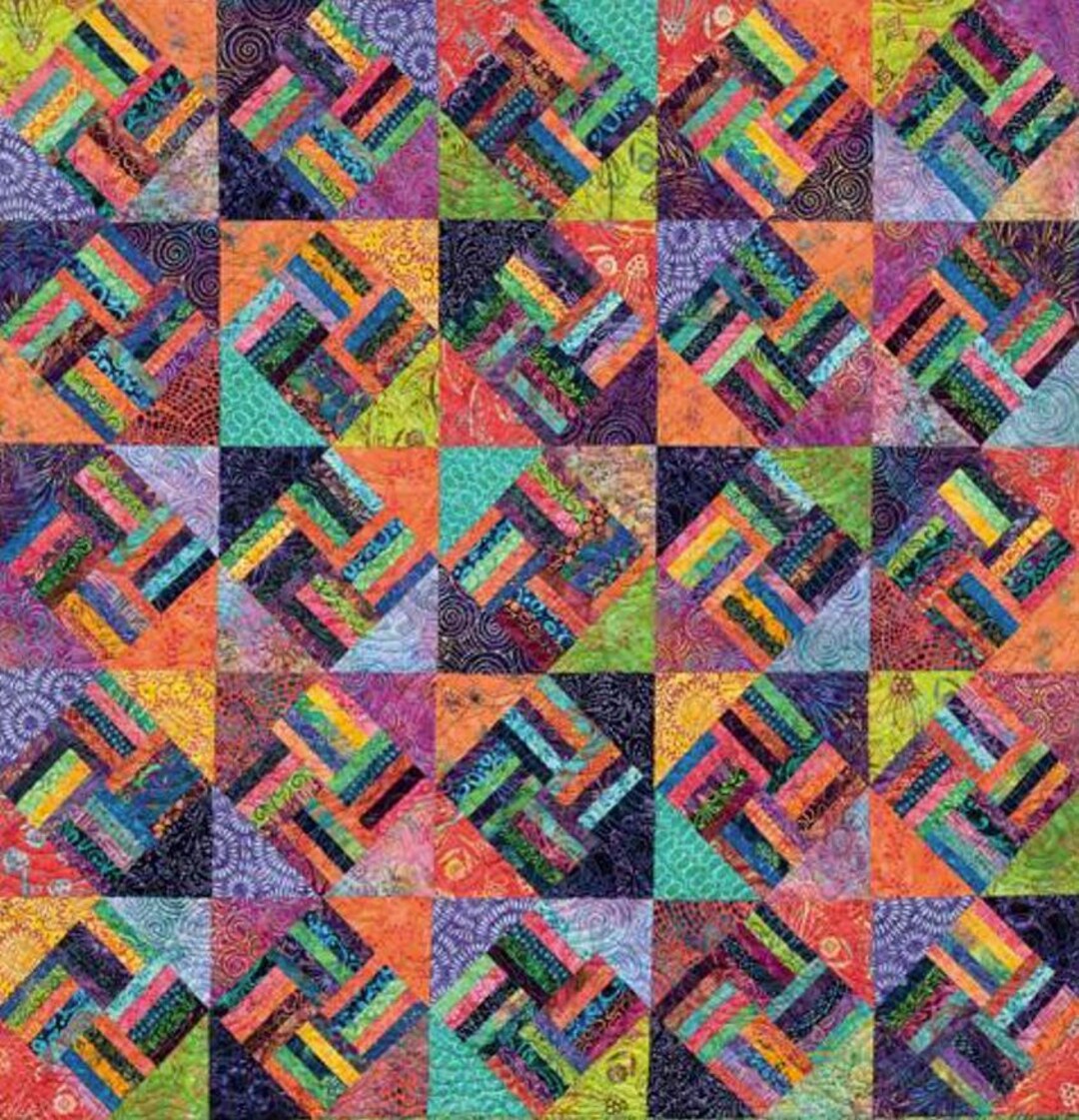 Summer in the City Quilt Pattern - Patterns by Moda - Precut Friendly ...