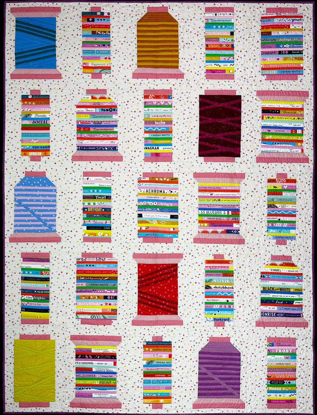 Spoolin' Around Quilt Pattern by Everyday Stitches - Pre-cut Friendly ...