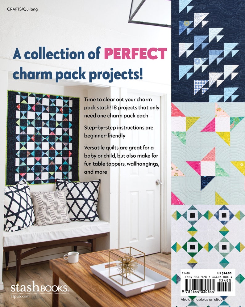 Just One Charm Pack Quilts Book by Cheryl Brickey - Bust Your Precut ...