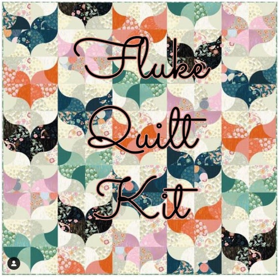 KIT Ruby Star FLUKE Quilt Kit by Sarah Watts With Ruby Star - Etsy