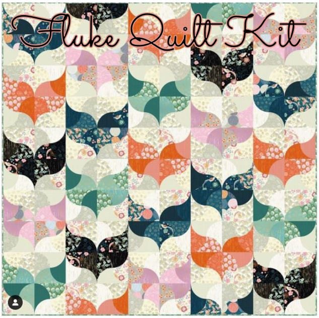 KIT Ruby Star FLUKE Quilt Kit by Sarah Watts With Ruby Star - Etsy