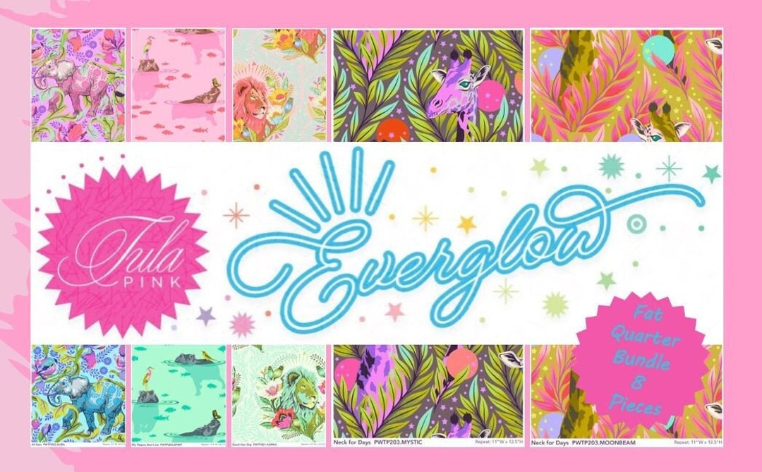 Everglow by Tula Pink for Freespirit Focal Prints Full Collection ...