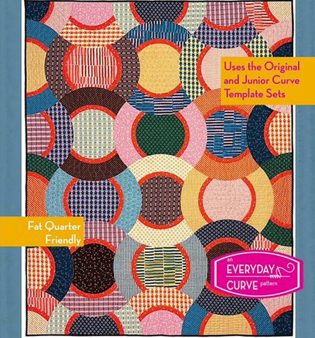 Ripple Effect Quilt Pattern by Everyday Stitches - Curved Piecing - Fat ...