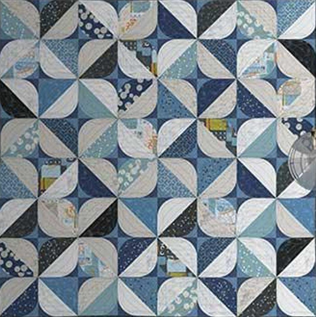 Lotus Quilt Pattern by Zen Chic - Brigitte Heitland - Precut Friendly ...