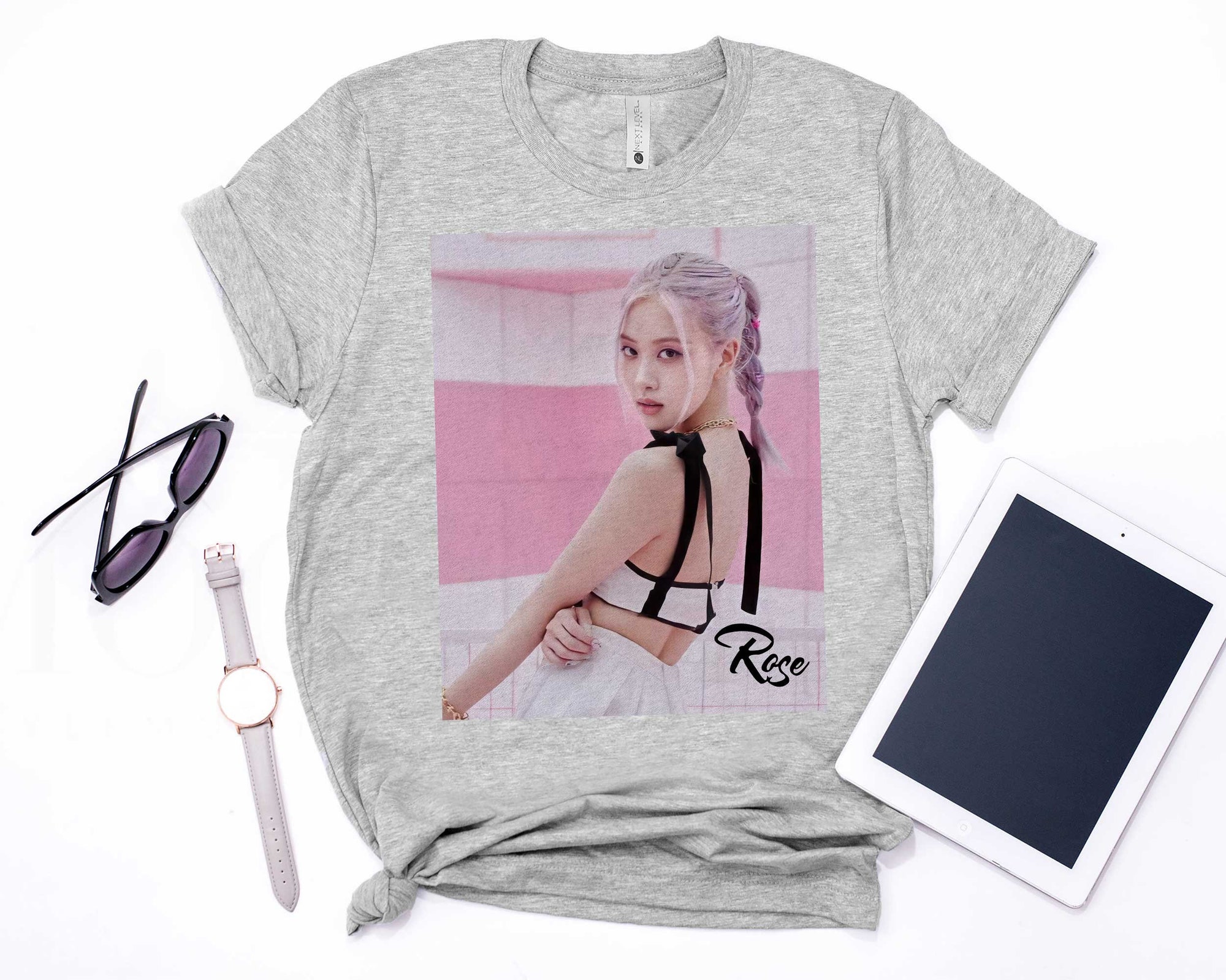 Blackpink Rose T Shirt sold by Corsage Willi | SKU 4778010 | Printerval ...