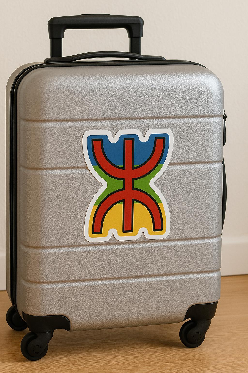 Amazigh Flag Sticker – Berber Symbol Yaz (ⵣ) – Cultural Pride Decal - Etsy