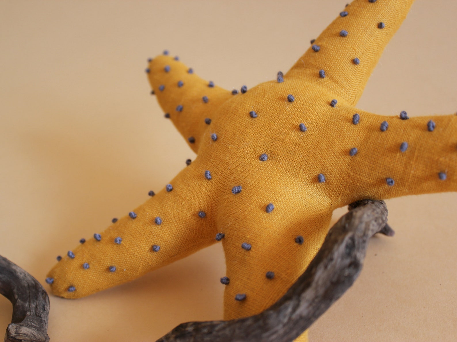Stuffed Starfish Toy Sensory Toys Nautical Nursery Decor | Etsy