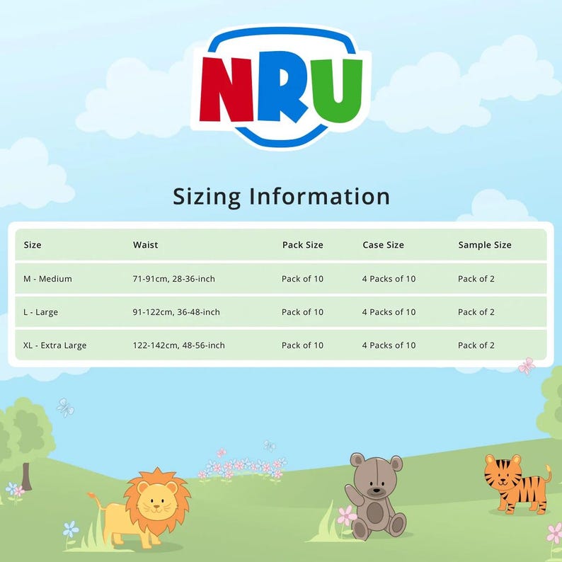 NRU STR8UP Blue - Adult Diaper Nappy - Etsy UK