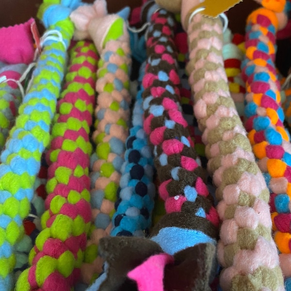Fleece Dog Toys - Etsy