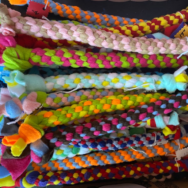 Fleece Dog Toys - Etsy
