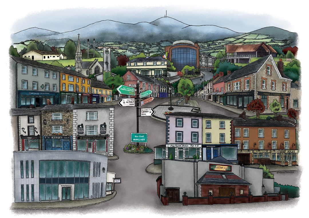 A3 Landmarks of Bunclody - Bunclody, Co. Wexford - Ireland - Irish ...