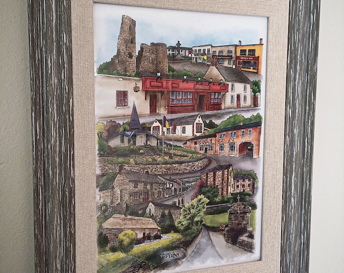 A3 Landmarks of Ferns Ferns Castle Ferns Village, Co. Wexford Ireland ...